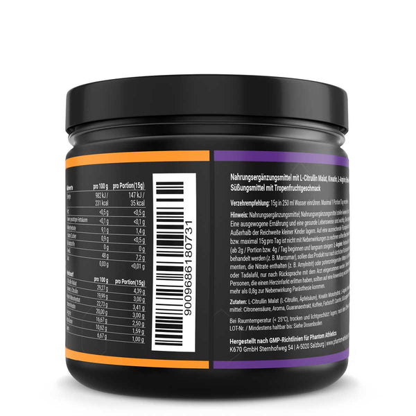 Pre-Workout REAPER Booster - Energy - PHANTOM ATHLETICS
